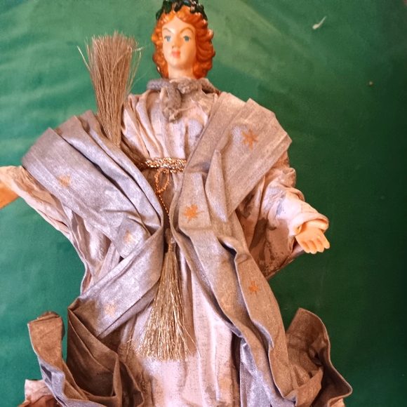 Handmade | Holiday | Vintage Handmade Christmas Angel Topper For Small ...